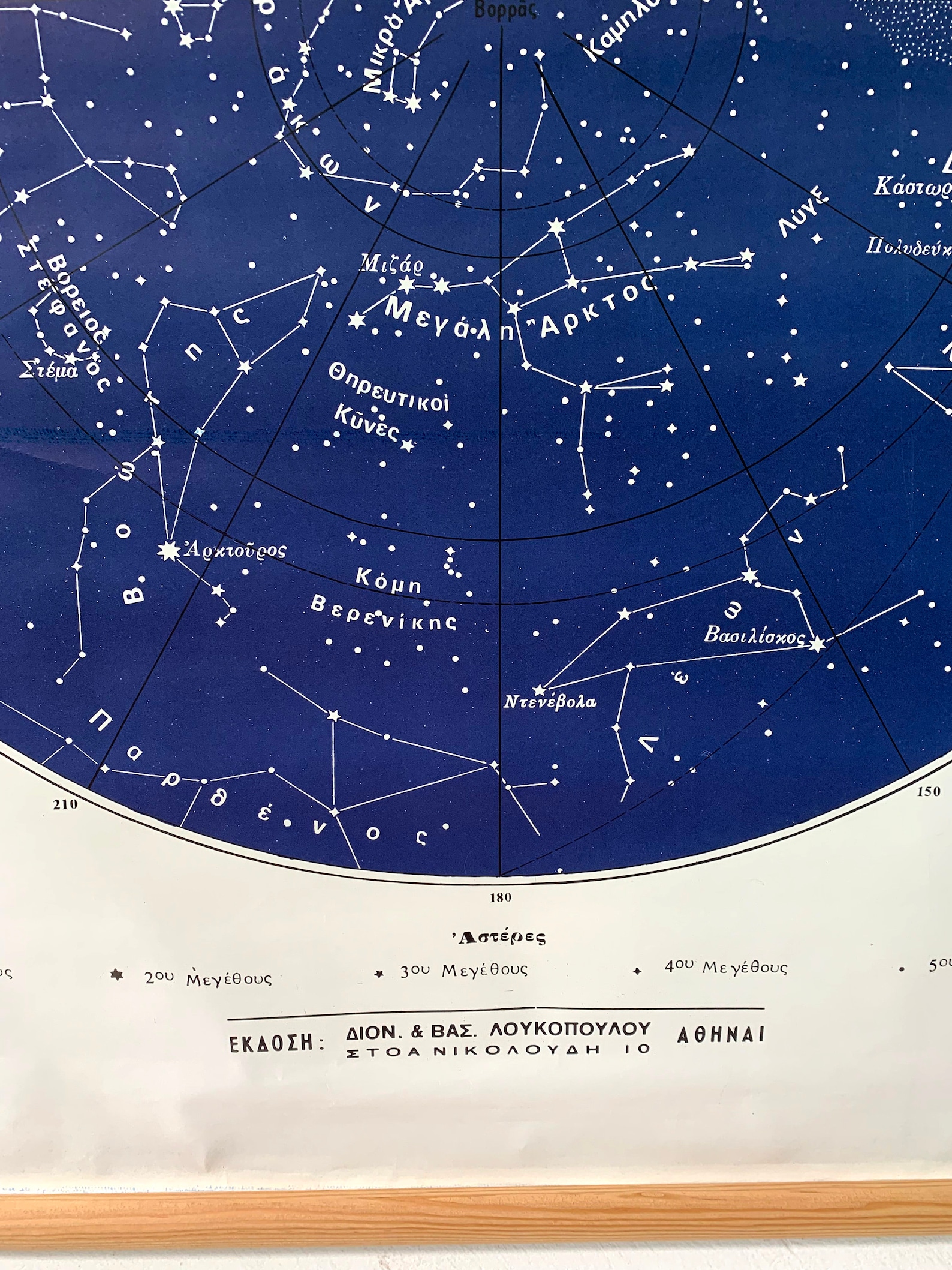 Celestial Map, Northern Hemisphere Chart, Astronomy Poster ...