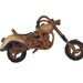 Harley Davidson Wooden Motorcycle, Handmade Teakwood Wooden Motorcycle ...