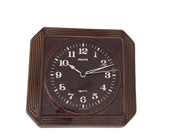 Vintage Philips Type HR 5573 Wall Clock, Vintage Philips Wall Clock ...