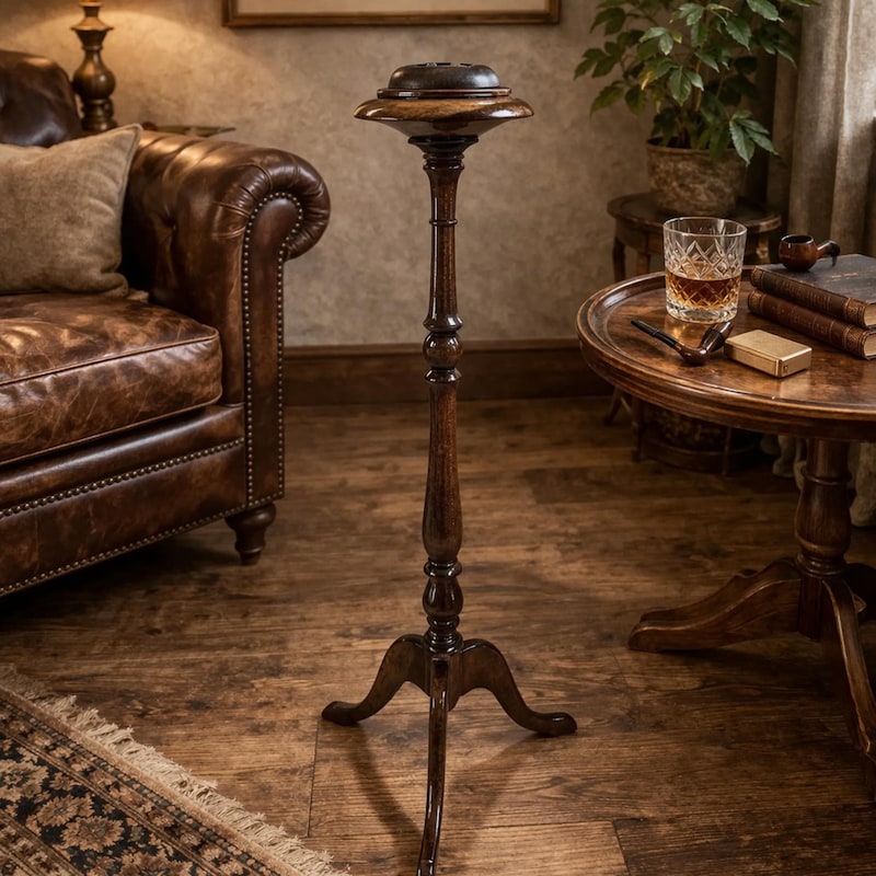 Antique Vintage Ashtray Stand - Etsy