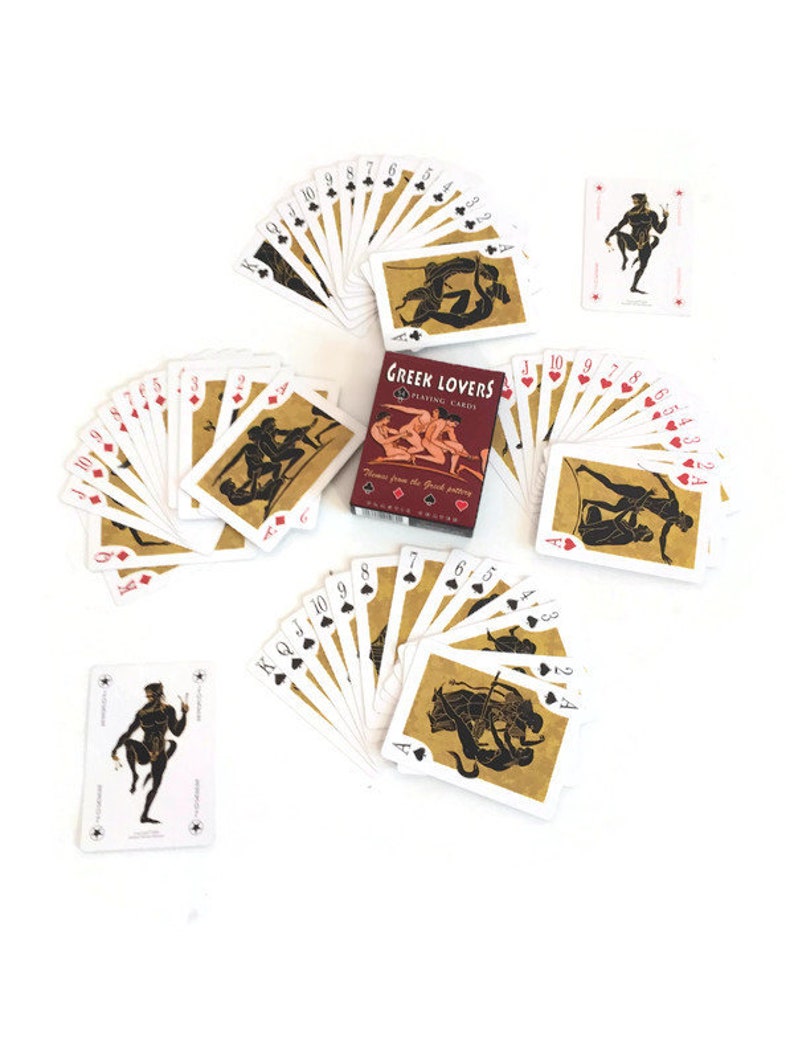 Greek Playing Cards Playing Cards Greek Lovers Greek Lovers - Etsy