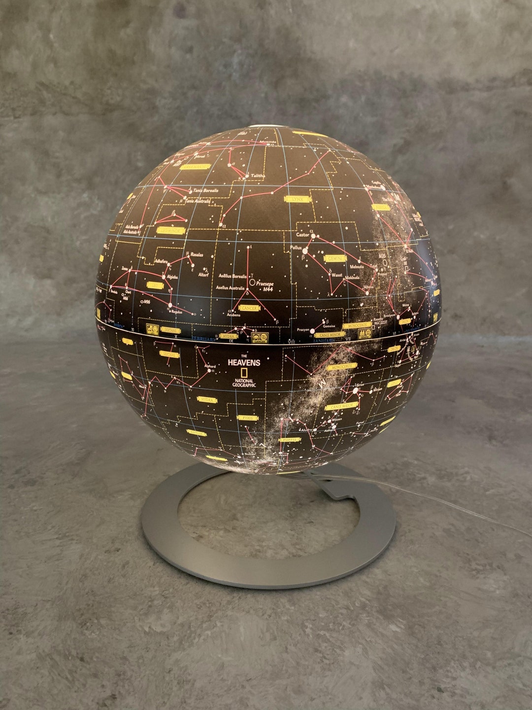 Illuminated Sphere of Constellations National Geographic the Heavens ...