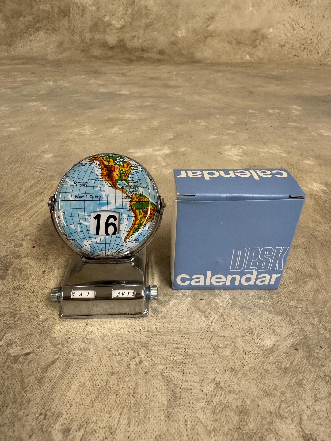 Desk Calendar, Perpetual Calendar, Antique Calendar, 1970s Office ...
