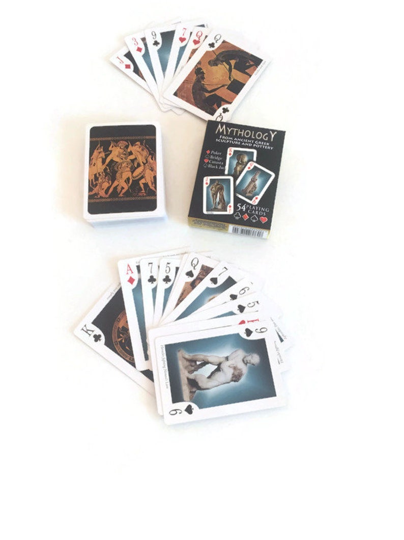 Ancient Greece Mythology Playing Cards Greek Playing Cards - Etsy