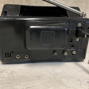 Vintage Portable Seiko TV RADIO Tv Seiko RX 9000 Am/fm Radio Portable 5 ...