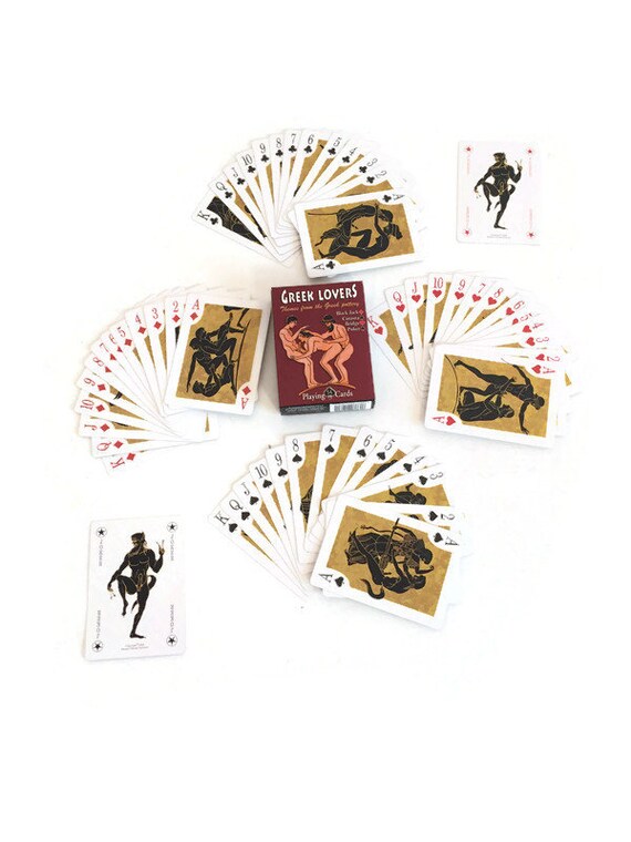 Greek Playing Cards Playing Cards Greek Lovers Greek Lovers - Etsy