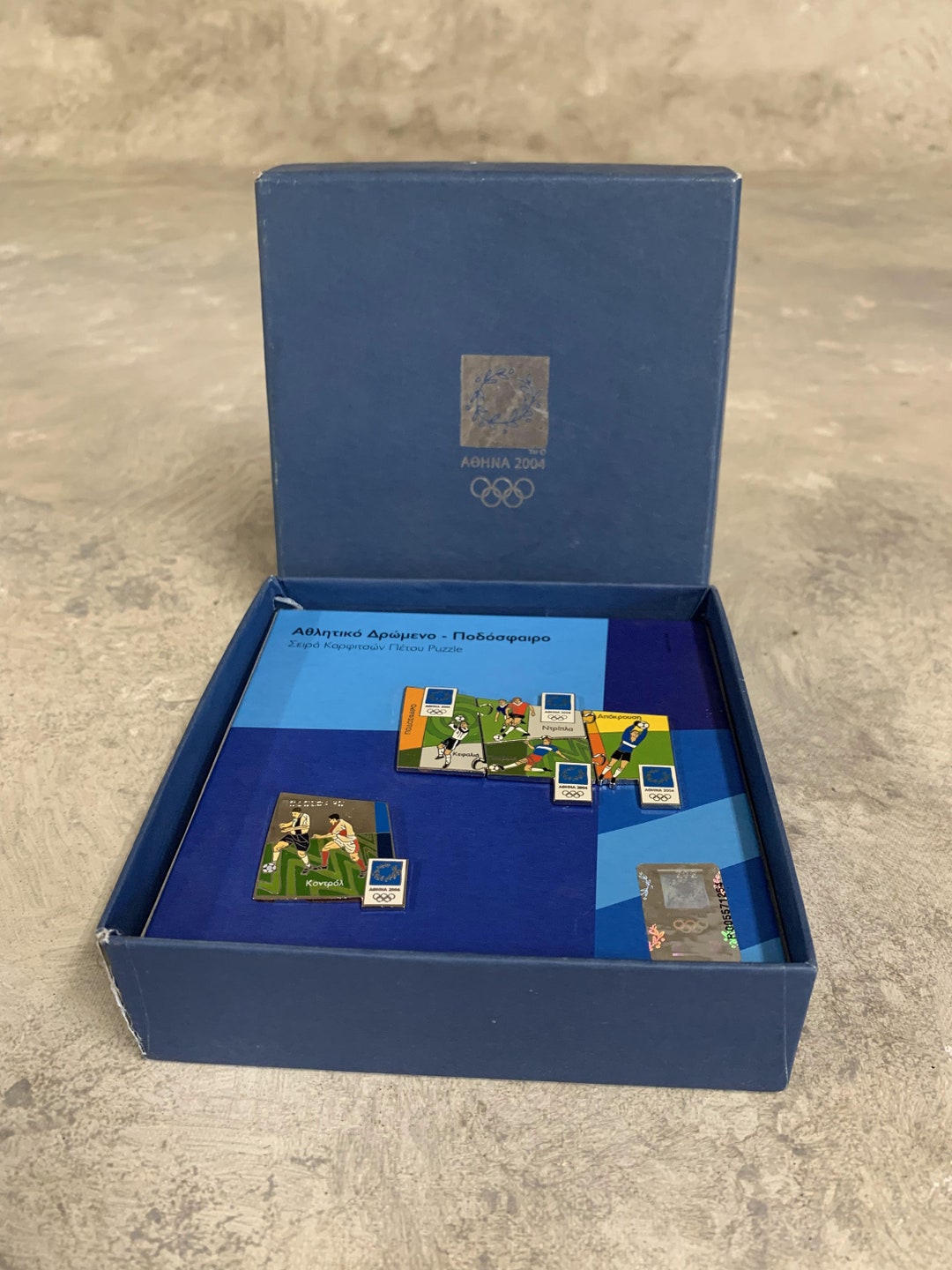 Special Edition Athens 2004 Olympic Pins - Limited Edition Football ...