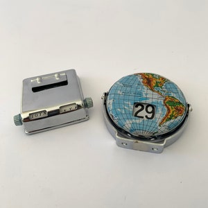 Desk Calendar, Perpetual Calendar, Antique Calendar, 1970s Office ...