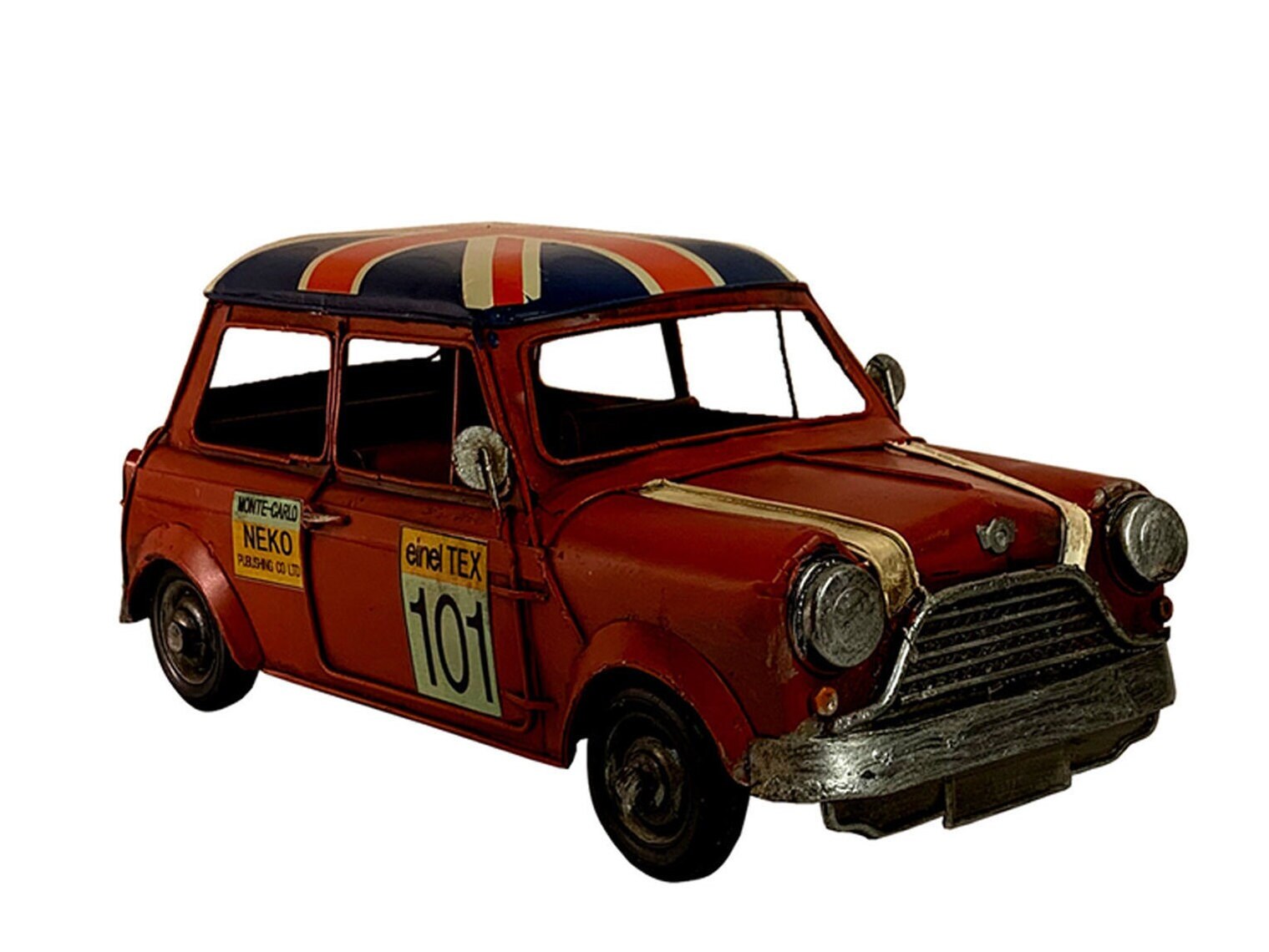 Replica Mini Cooper Tin Metal Car With Union Jack Roof Mini | Etsy