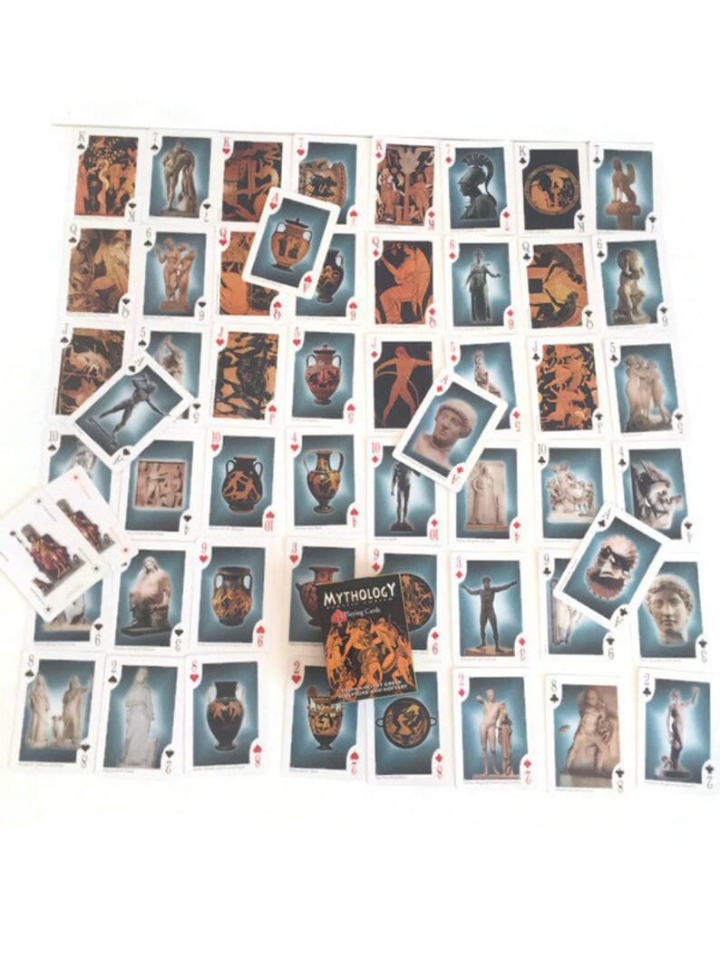 Ancient Greece Mythology Playing Cards Greek Playing Cards - Etsy