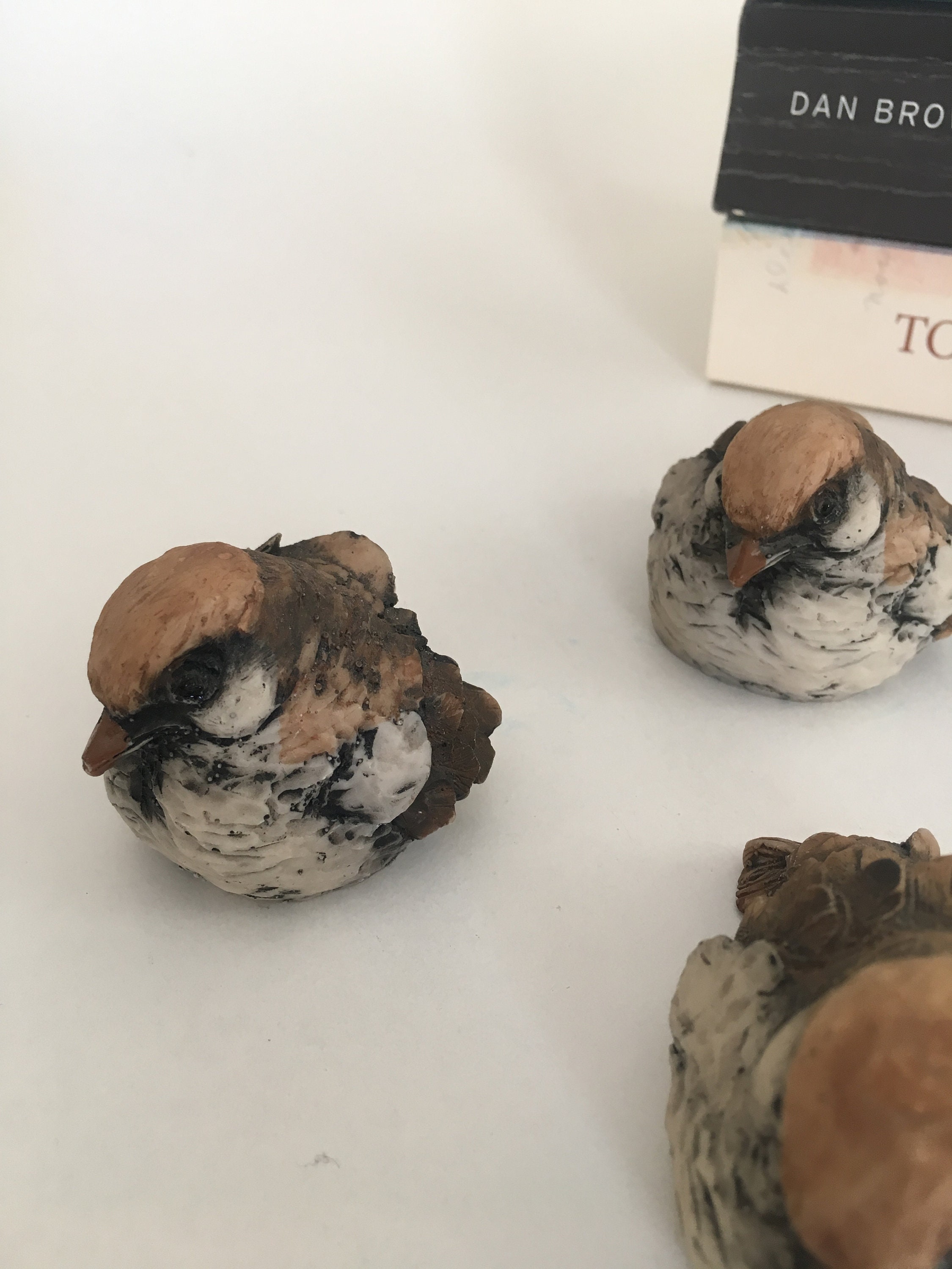 Vintage Sparrow Sculpture Sparrow Figurines Original Fine - Etsy