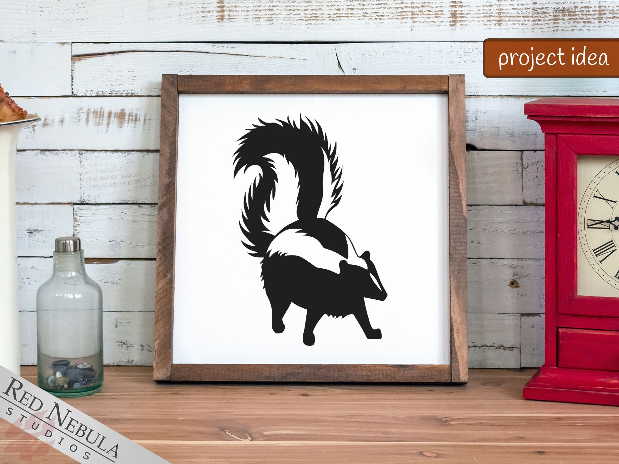 Striped Skunk SVG Clipart Set 3 Svg Png Dxf Eps Jpg - Etsy