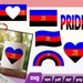 Polyamory Pride Downloadable Vector Pack Svg Dxf Eps Pdf - Etsy