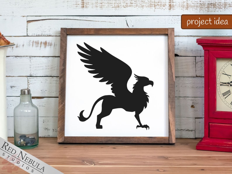 Griffin Clipart Set 3 Svg Png Dxf Eps Jpg Pdf Griffon / Gryphon ...