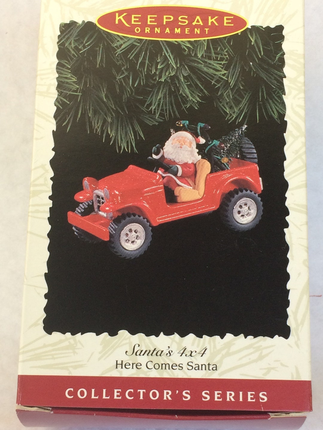 Hallmark Santa’s 4 X 4 Ornament - Etsy