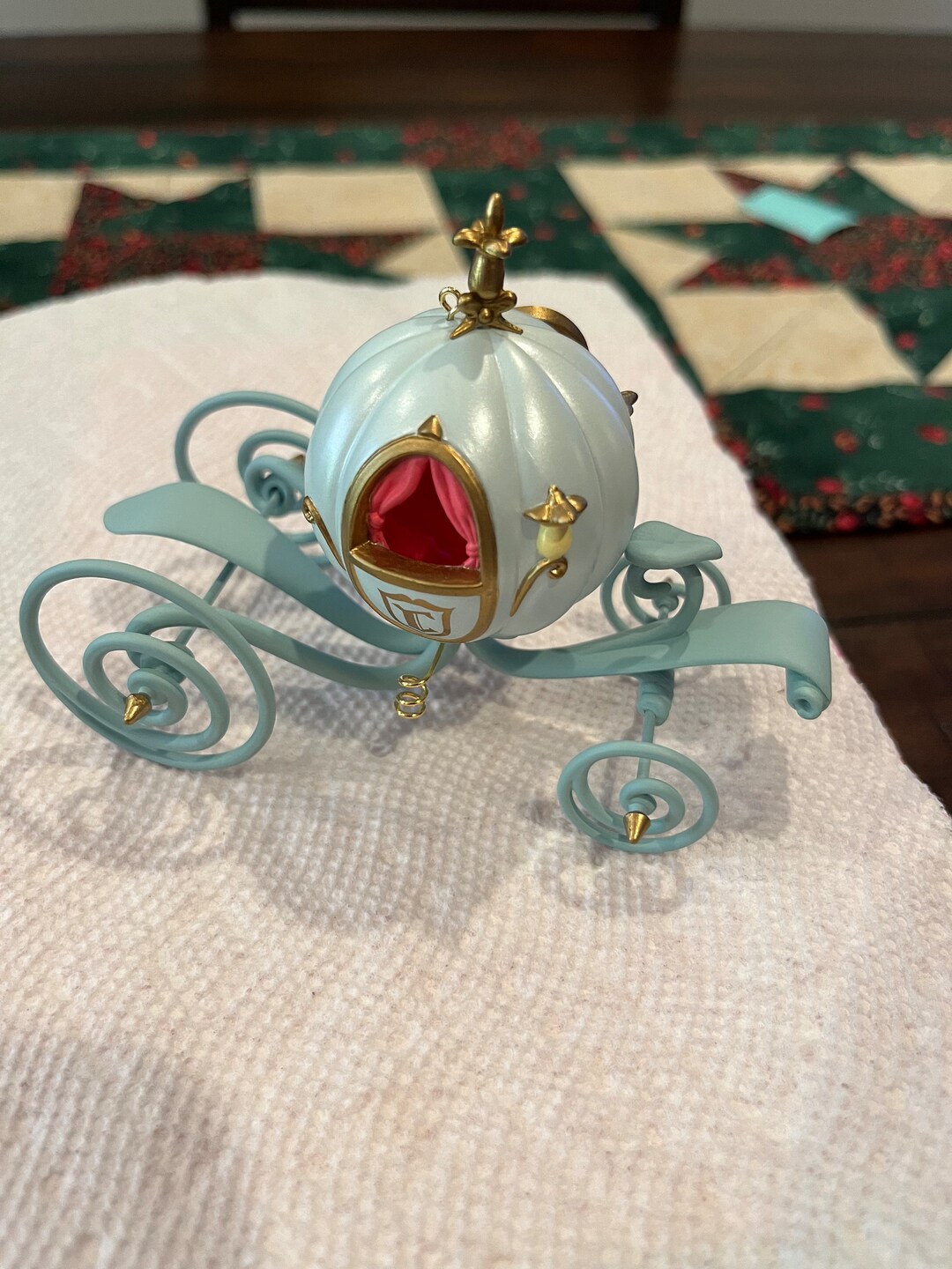 Hallmark Cinderellas Coach Ornament - Etsy