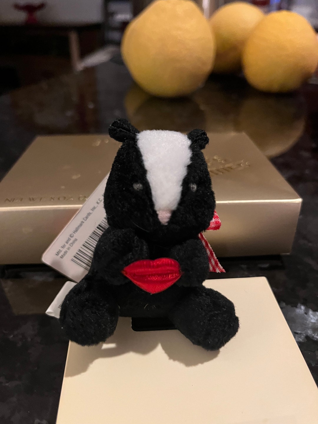 Valentine Skunk - Etsy