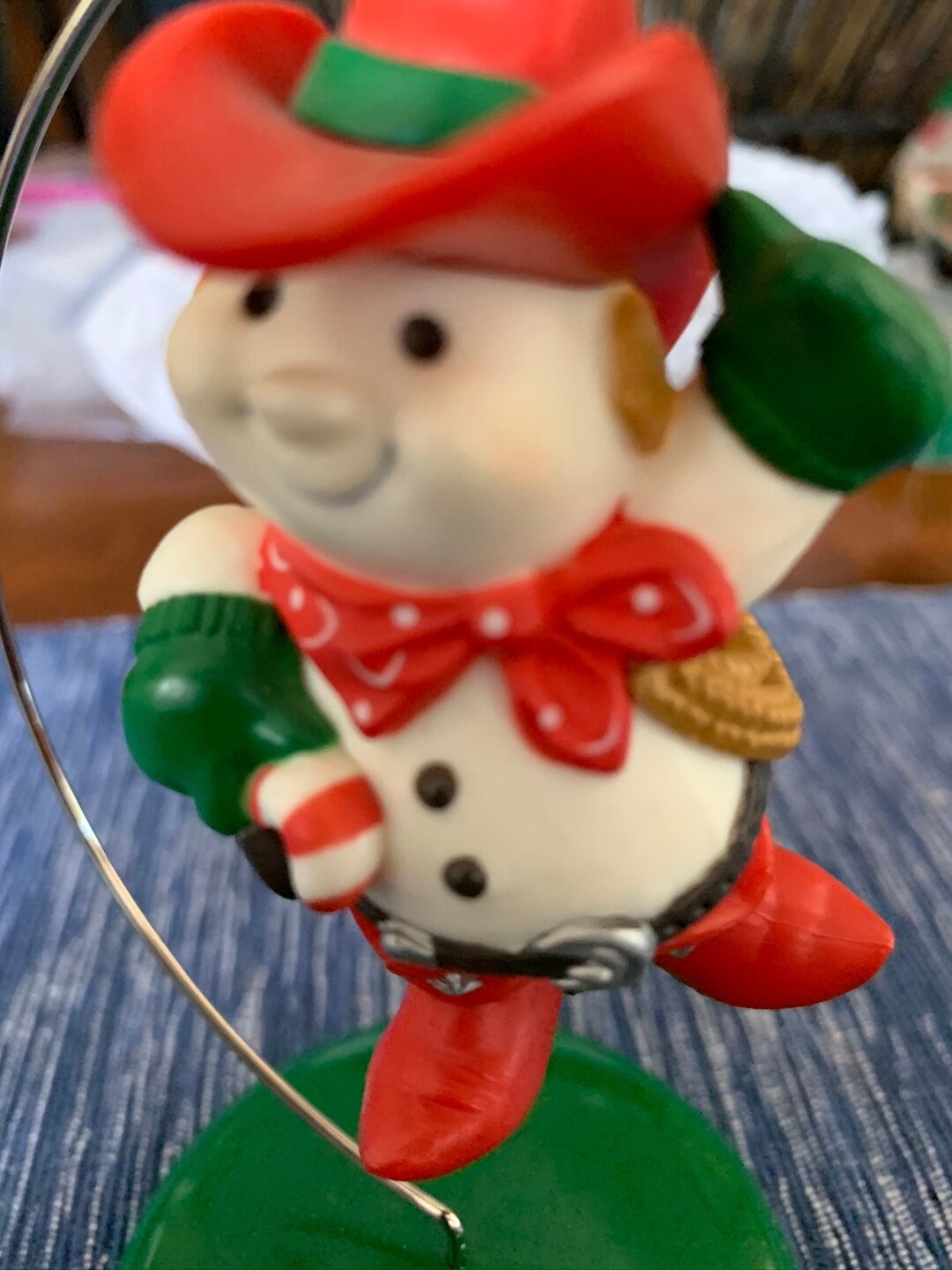 Hallmark Dancing Snowman Ornament - Etsy