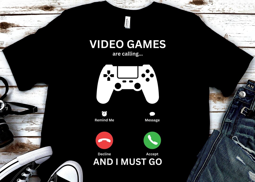 Video Games Are Calling PNG: Funny Gamer Graphic (digital Download) - Etsy