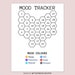 Mood Tracker Printable Mood Chart Journal Bullet Journal Printable ...
