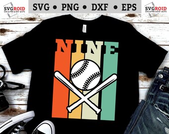 Baseball Svg or Softball Svg Retro BUNDLE ART With Baseball Ball Svg ...