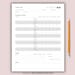 Workout Tracker Printable • Daily Exercise Planner • Weekly Workout ...