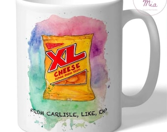 Cheese Xl Crisps - Etsy UK