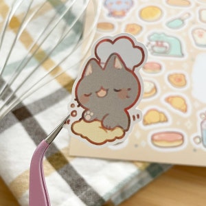 Meow Meow's Bakery - A6 Vinyl Sticker Sheet - Etsy