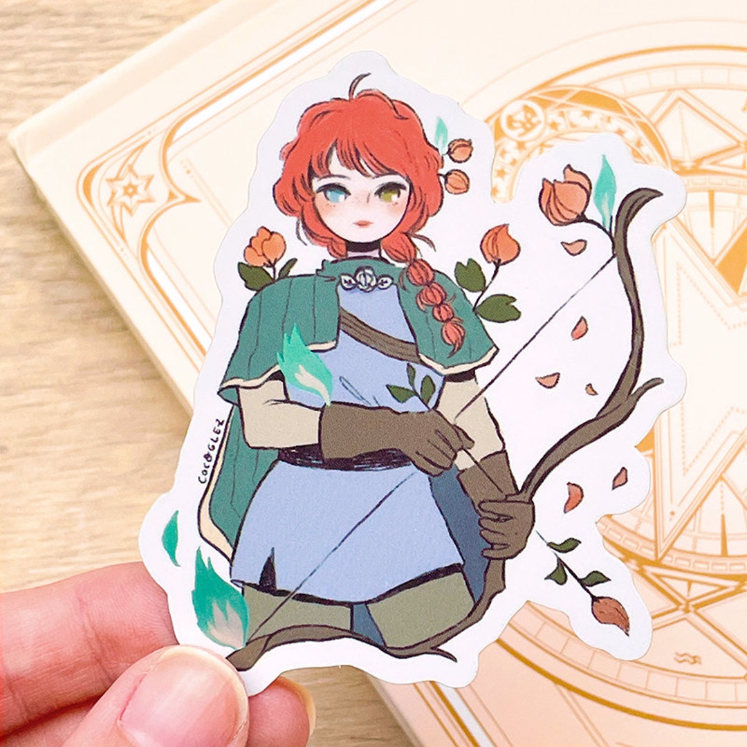 Archer - Vinyl Sticker - Etsy