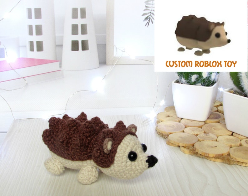 Adopt Me Pets Adopt Me Hedgehog Custom Plush - Etsy New Zealand
