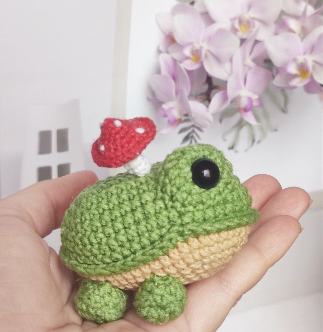 Adopt Me Plush, Adopt Me Frog Keychain, Adopt Me Gift, Mushroom Frog - Etsy