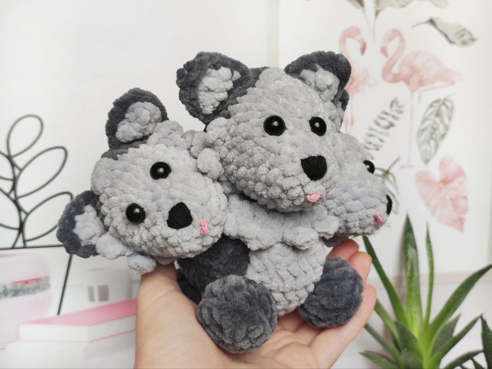 Cerberus Plush Custom Plush Toy Cerberus Cute Cerberus - Etsy