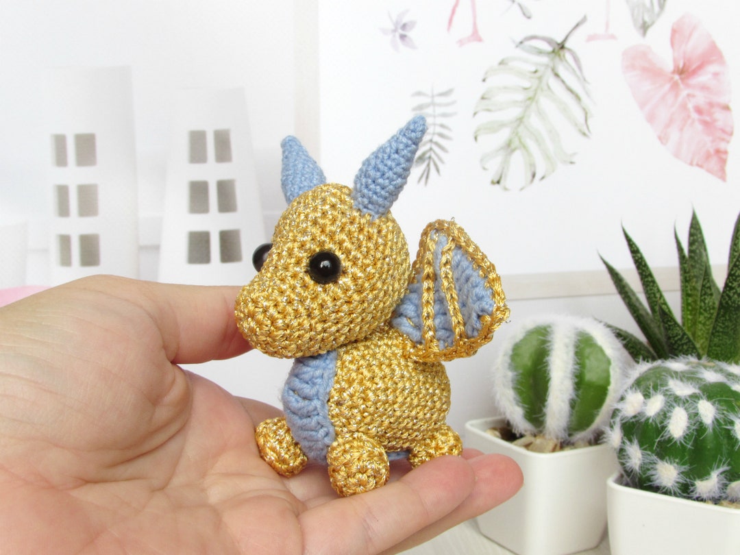 Adopt Me Neon Golden Dragon, Dragon Plush, Dragon Decor, Stuffed ...