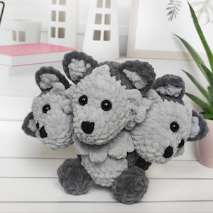 Cerberus Plush, Custom Plush Toy, Cerberus Cute, Cerberus Miniature - Etsy