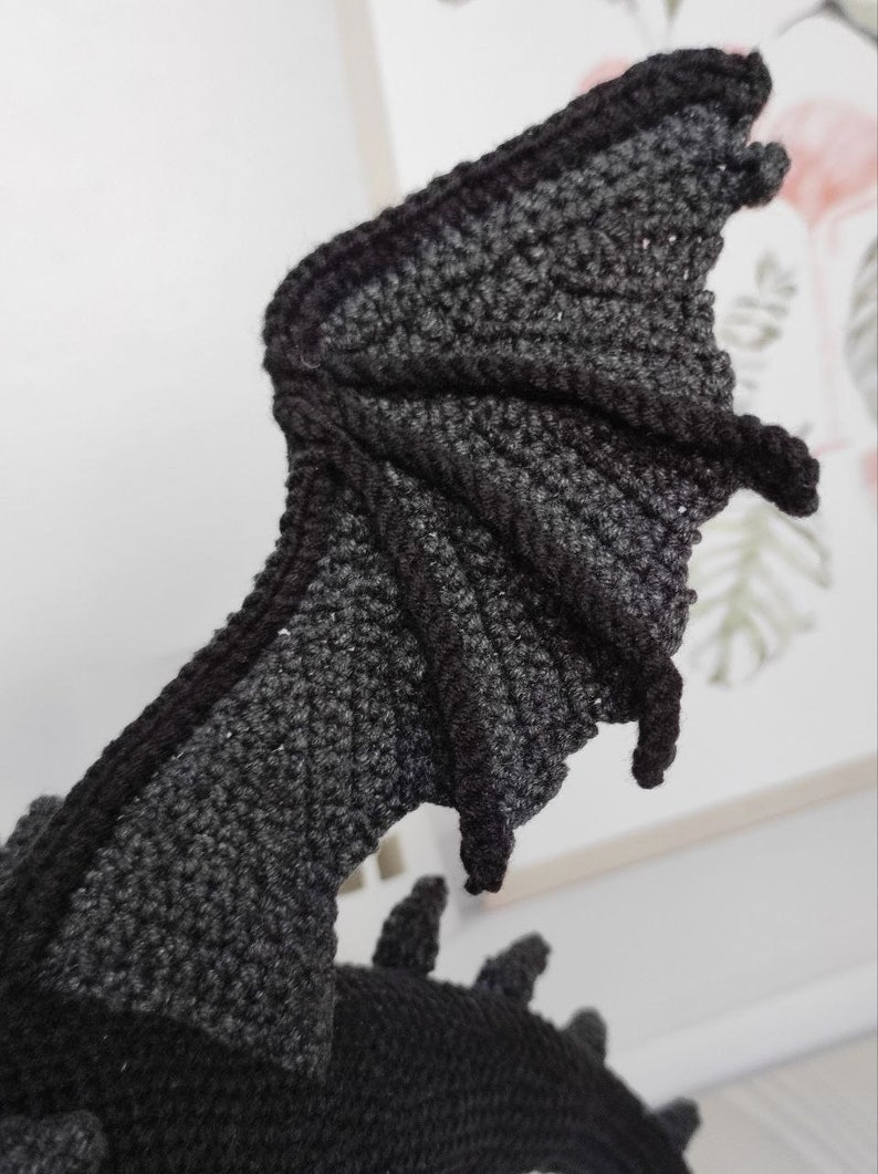 Adopt Me Shadow Dragon Gift, Dragon Figure, Dragon Plush - Etsy