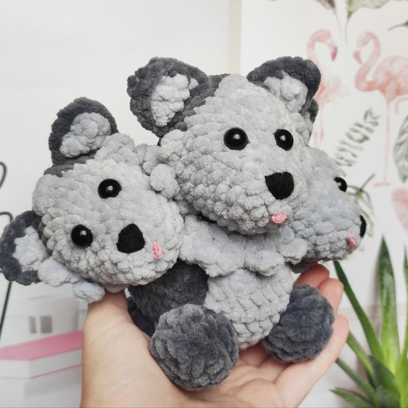 Monster Dog Day Plush - Etsy