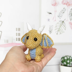 Adopt Me Neon Golden Dragon, Dragon Plush, Dragon Decor, Stuffed ...