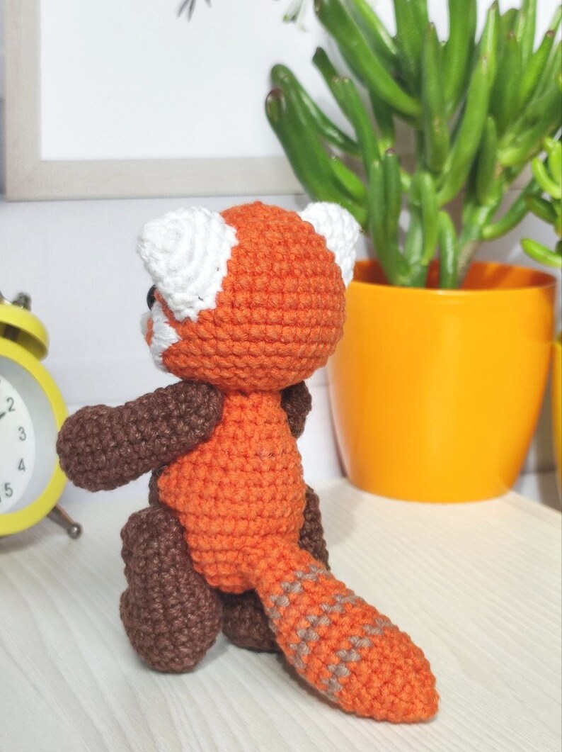 Red Panda Plush, Red Panda Figurine, Cute Keychain Plush - Etsy