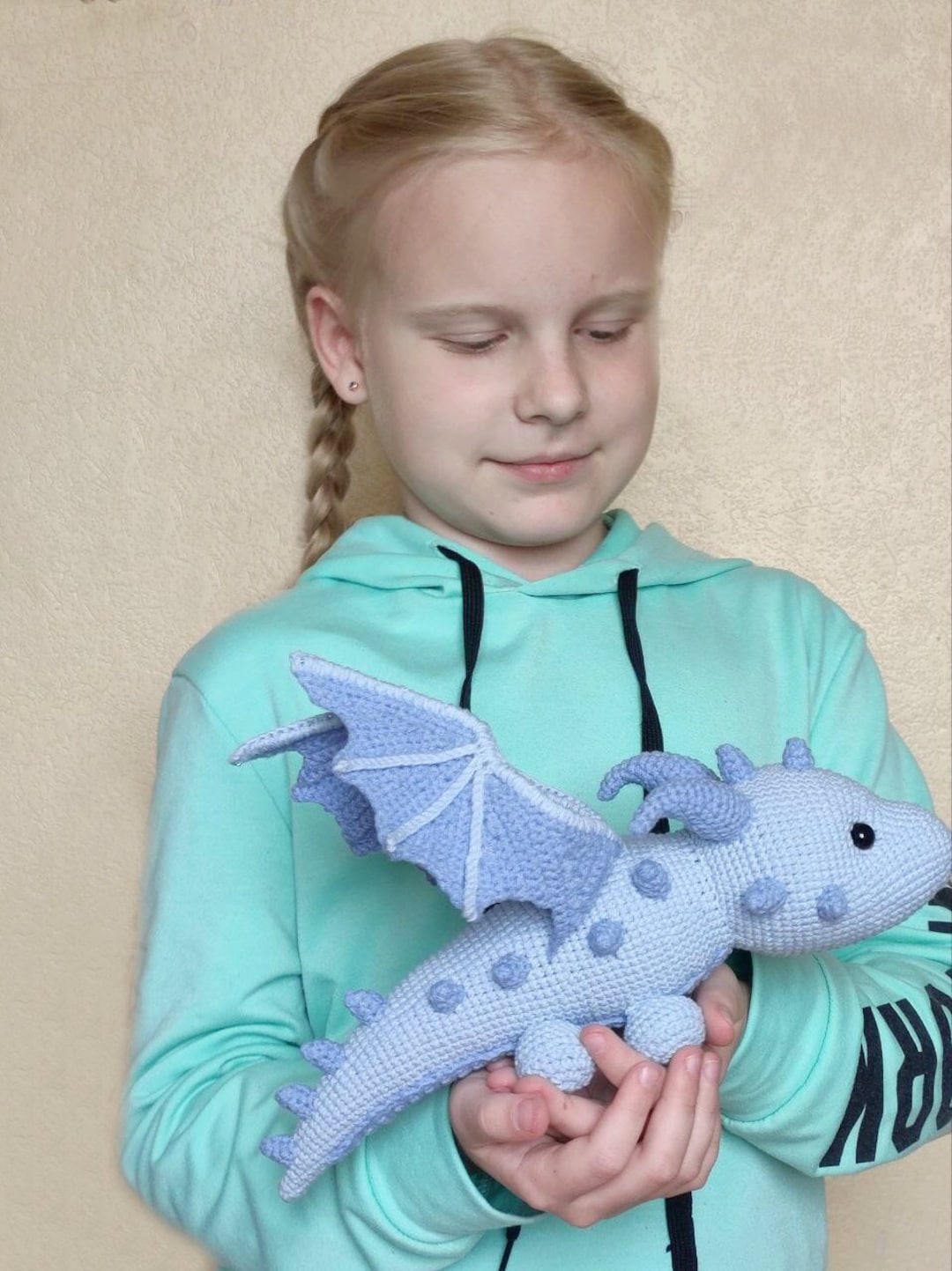 Adopt Me Frost Dragon Gift, Dragon Figure, Dragon Plush - Etsy