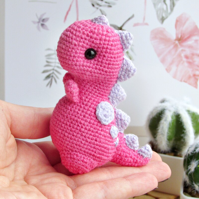 Pink Dinosaur Toys - Etsy