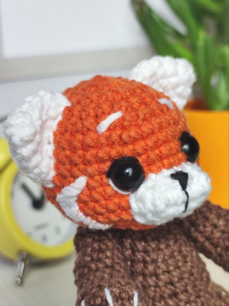 Red Panda Plush, Red Panda Figurine, Cute Keychain Plush - Etsy