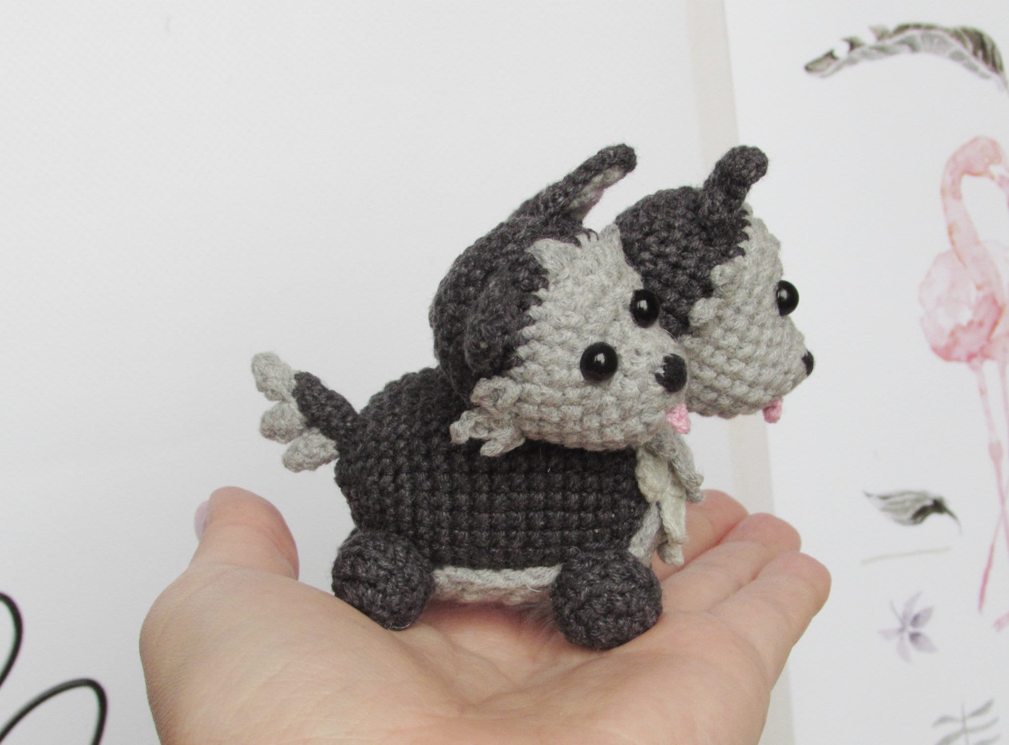 Cerberus Plush Custom Plush Toy Cerberus Cute Cerberus - Etsy