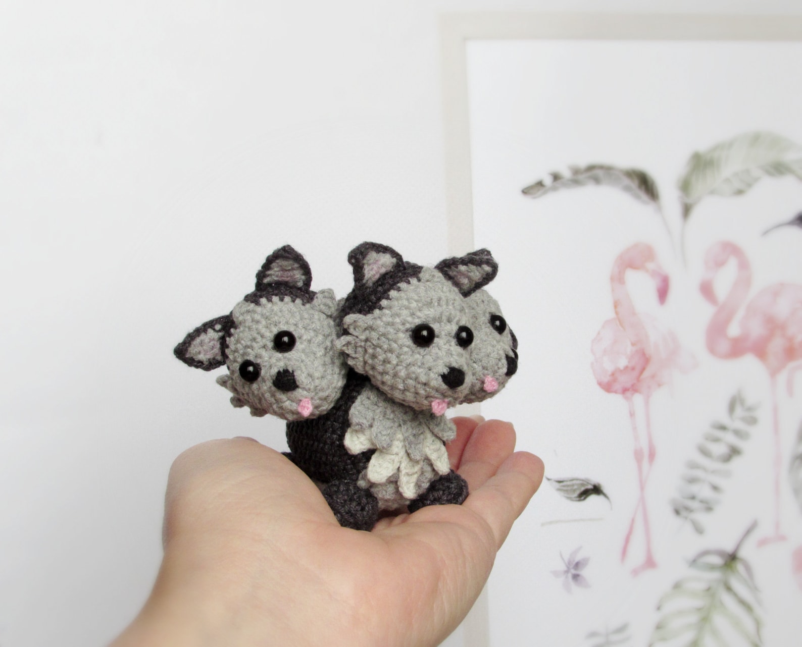 Cerberus Plush Custom Plush Toy Cerberus Cute Cerberus - Etsy