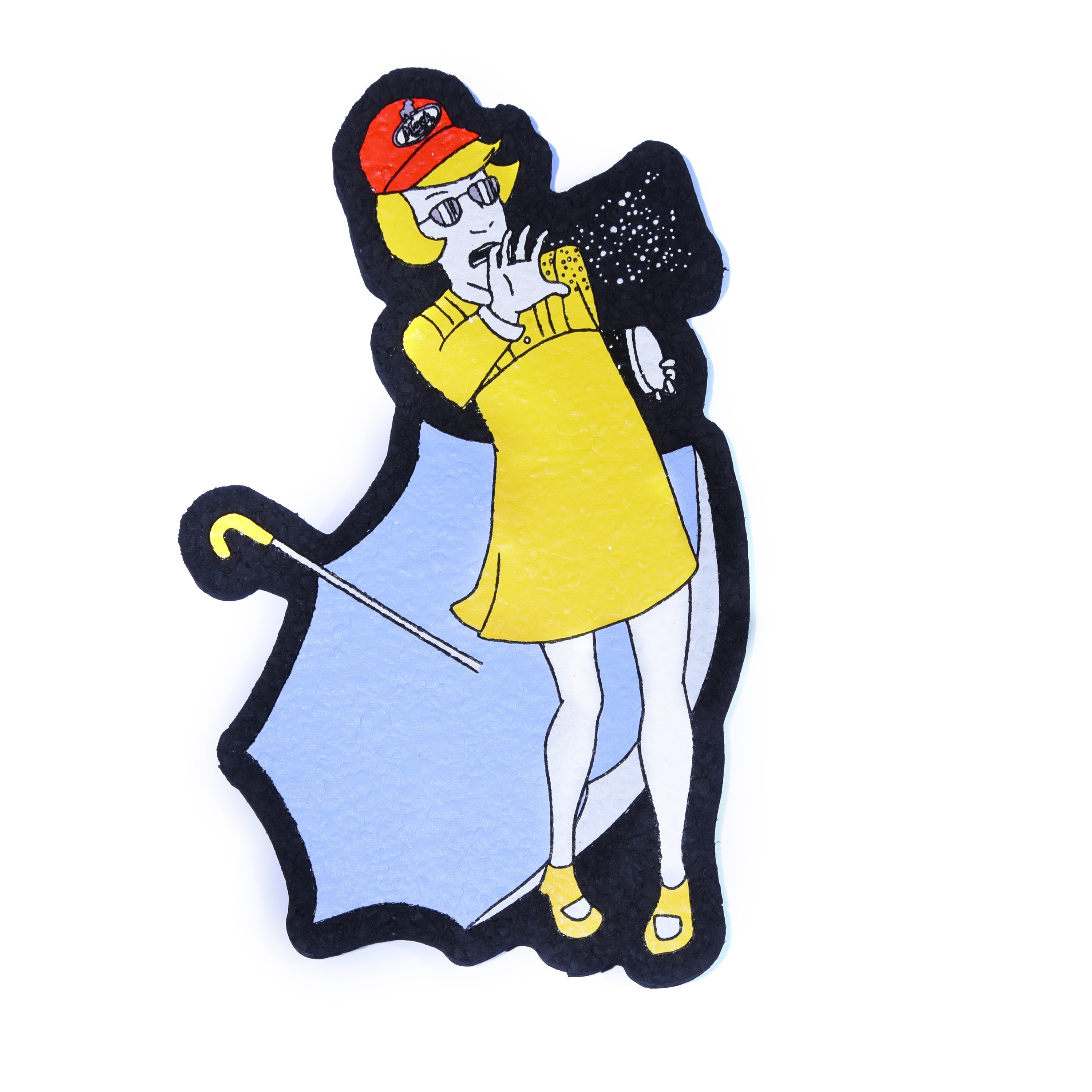 LE100 pocket Salt by Gilbert Dauterive 9 Uv-reactive Screen-printed ...