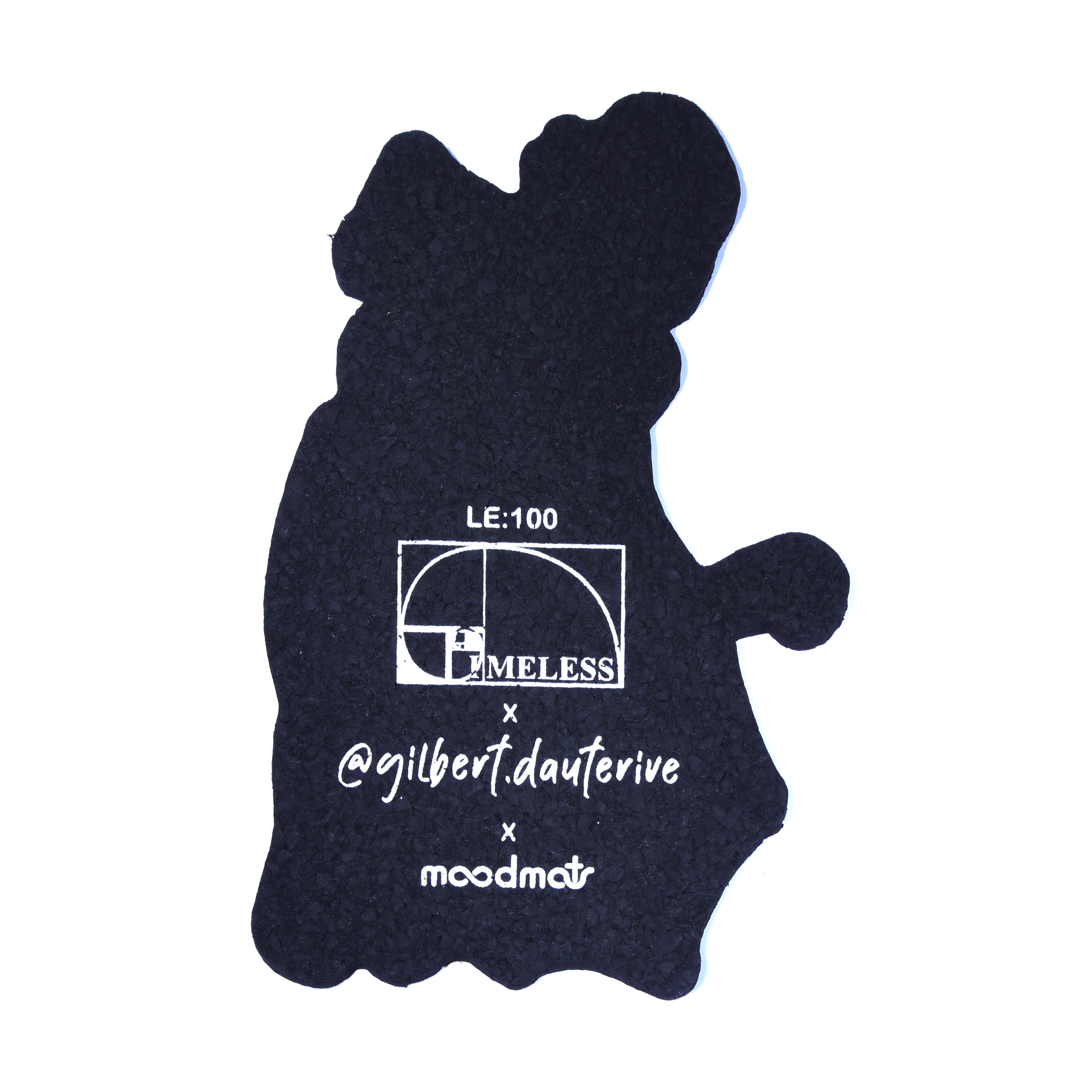 LE100 pocket Salt by Gilbert Dauterive 9 Uv-reactive Screen-printed Mood Mat Moodmats Print ...