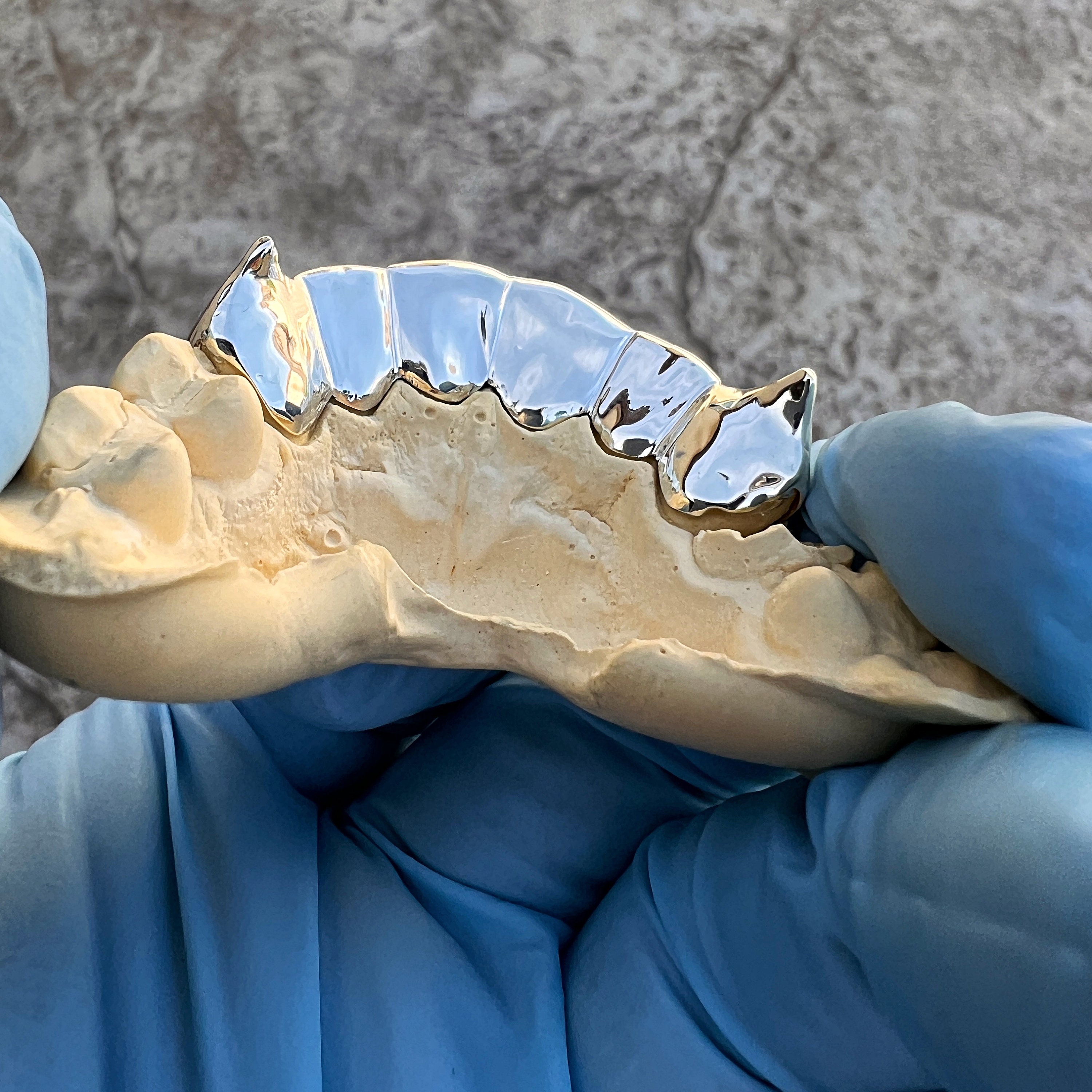 925 Sterling Silver Vampire Grillz, Custom Fang Teeth Grills - Etsy