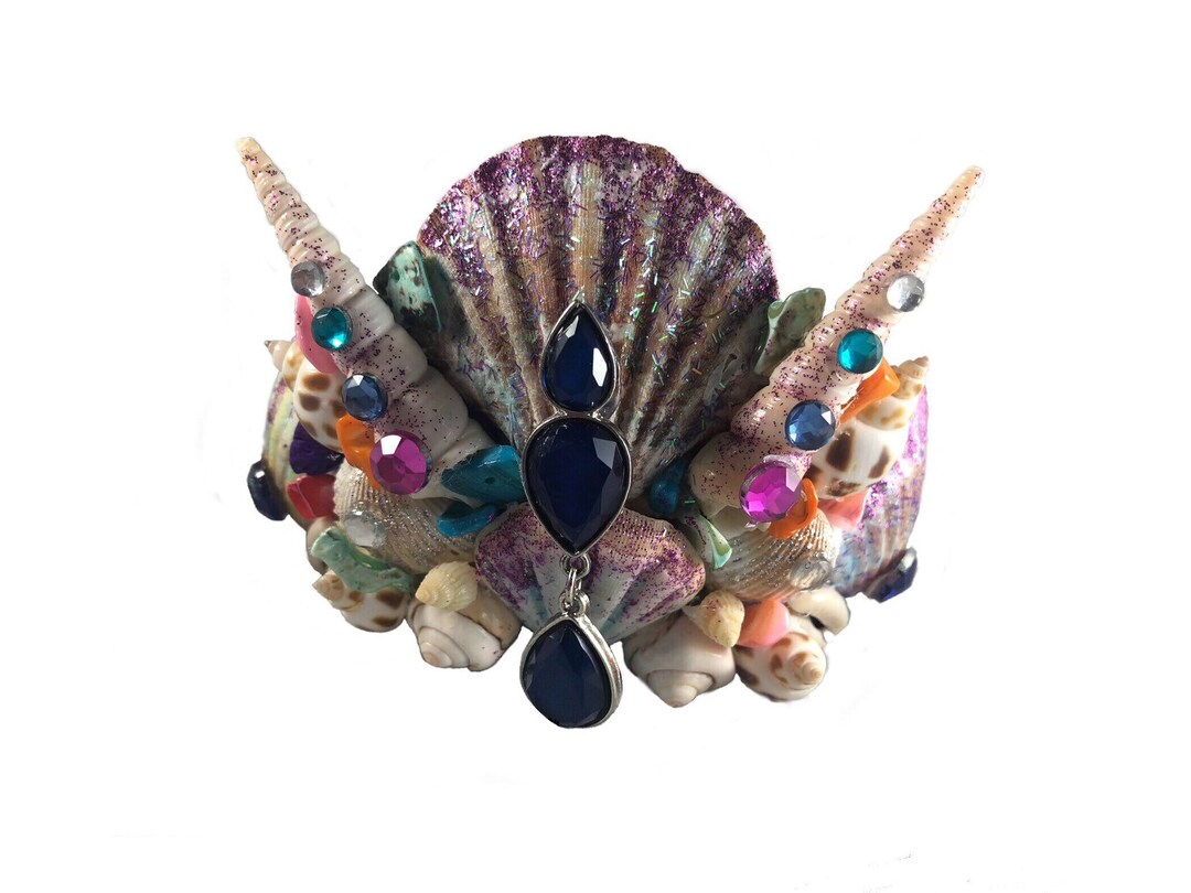 Siren of the Sea Crown (sea Shell Crown Mermaid Festival Crown Seashell ...