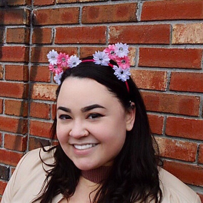 Lace Cat Ears - Etsy