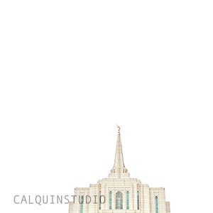 Gilbert Arizona Temple Print - Etsy