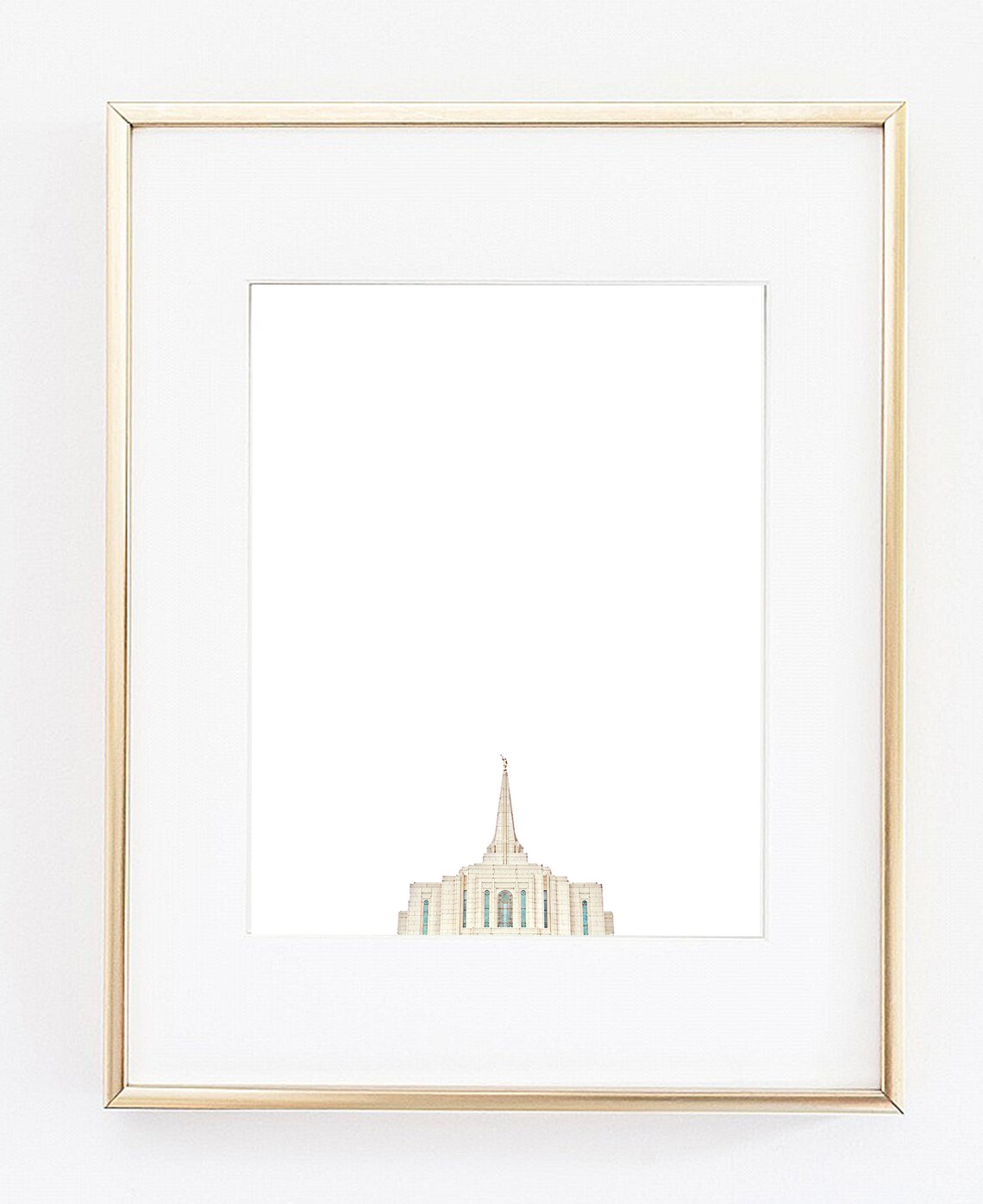 Gilbert Arizona Temple Print - Etsy